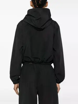 Alexander Wang Logo Print Hooded Jacket