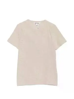 Dkny All-over Logo T-shirt - Neutrals