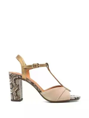 Chie Mihara Biagio Heeled Sandals - Neutrals