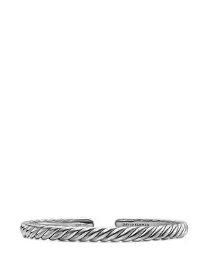 David Yurman Sculpted Cable Flex Bracelet - Silver