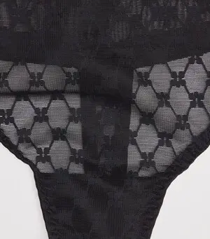 Simone Perele Lace Plume High-waist Thong