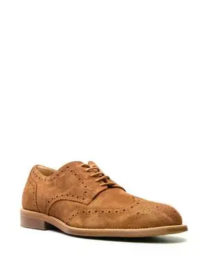 CHUCKIES Suede Brogues - Brown