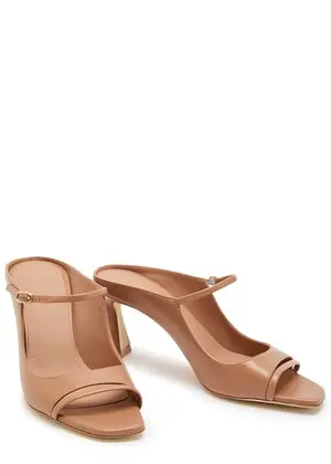 MALONE SOULIERS Rania 70 Leather Mules