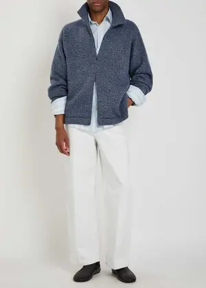 THE ELDER STATESMAN Hunter Zip-through Cashmere Jacket