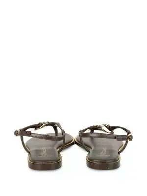 SPAZIO CORRIDONI 1 Gold-tone Hardware Sandals