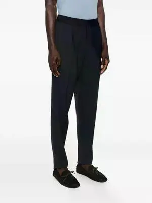 Zegna Pleated Elasticated-waist Trousers