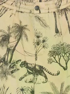 Universal Works Jungle Toile Pleated Shorts - Neutrals
