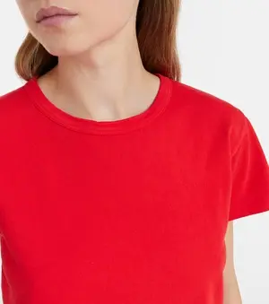 LESET Cotton Jersey T-shirt - Red