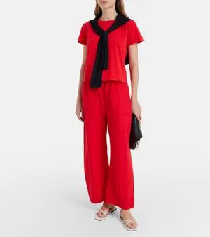LESET Cotton Jersey T-shirt - Red