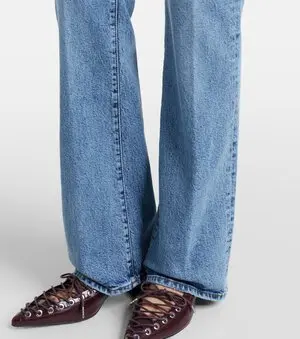 FRAME The Arrow Flared Jeans - Blue