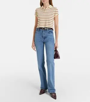 FRAME The Arrow Flared Jeans - Blue