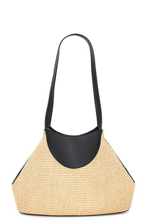 Givenchy Small Facet Cabas Bag In Raffia - Natural