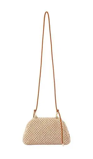 OLGA BERG Anna Woven Clutch