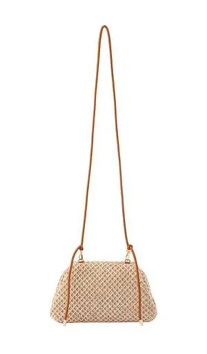 OLGA BERG Anna Woven Clutch