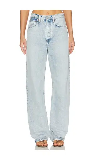 AGOLDE Vintage Loose Jean In Light Wash - Blue