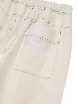 STUDIO TOMBOY Jacquard Drawstring Trousers
