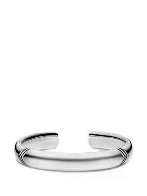 David Yurman Sterling Chevron Bold Cuff Bracelet