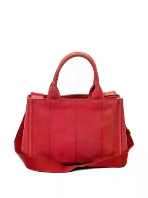Prada Small Canapa Tote Bag