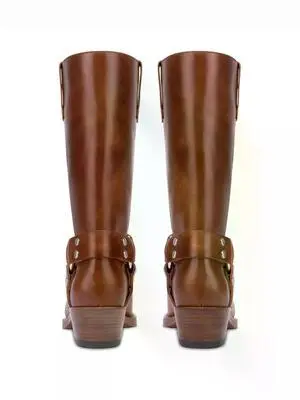 Paris Texas Roxy Harness Detail Ankle Boots