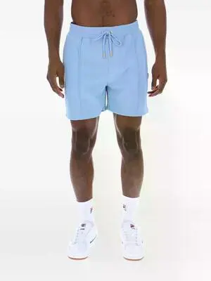 FILA Eusebio Logo-patch Track Shorts - Blue