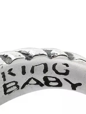 KING BABY STUDIO Sterling Two Stone Twisted Band Ring