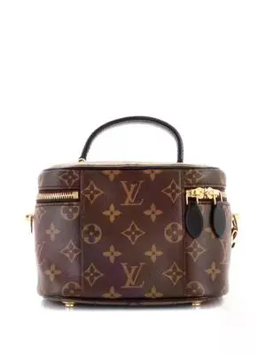 LOUIS VUITTON Reverse Monogram Canvas Pm Vanity Satchel