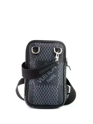 LOUIS VUITTON Damier Graphite 3d Modular Pouch Crossbody Bag