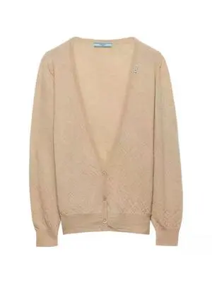 Prada Cashmere V-neck Cardigan