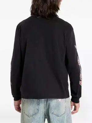 Guess Graphic-print Long-sleeve T-shirt