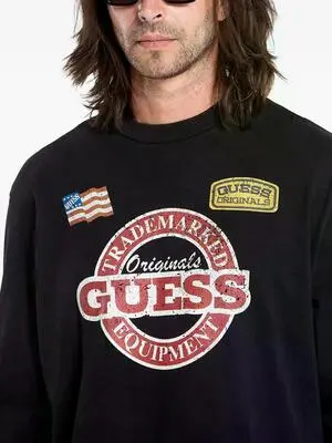 Guess Graphic-print Long-sleeve T-shirt