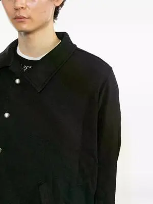 Comme Des Garçons Asymmetric Press-stud Jacket