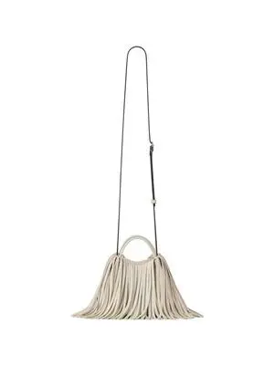 Givenchy Nano Facet Fringe Bucket Bag - Neutrals