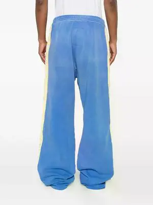 SECND SLF Lace-up Star-print Track Pants