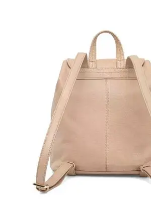 Patrizia Pepe Pebbled Leather Backpack