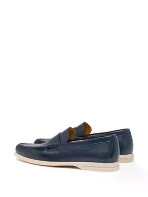 Bally Grainy-leather Loafers
