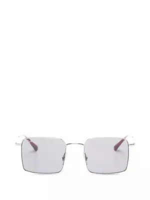 Ray-ban Tone Square Frame Sunglasses - Silver