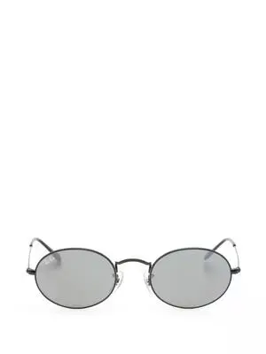 Ray-ban Oval Frame Sunglasses - Black