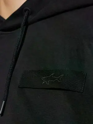 Paul & Shark Logo Patch Drawstring Hoodie