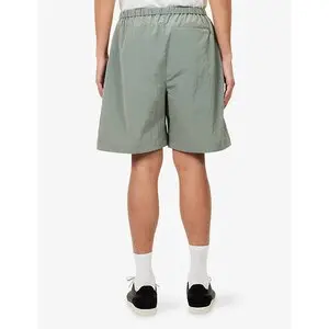 SEVENTH Ofuanto Check Swim Shorts - Tea