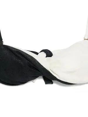 AGUA DE COCO Twist Detail Bikini Top