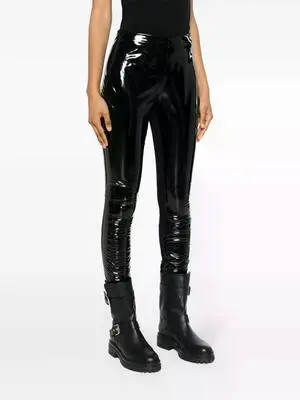 Karl Lagerfeld Contrast Patent Leggings