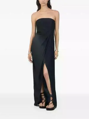 GAUGE81 GAUGE81 Lica Silk Strapless Maxi Dress