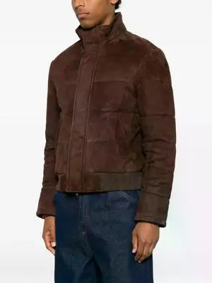 Tagliatore Quilted Suede Jacket