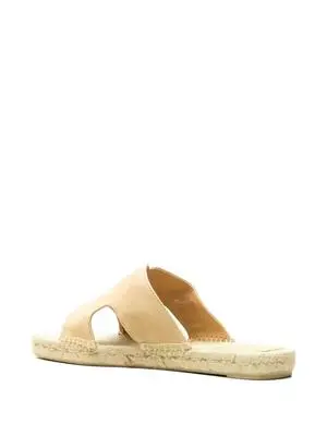 CastaÑer Cut-out Flat Espadrilles