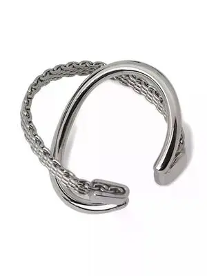RATHEL & WOLF Edward Double-hoop Earcuff