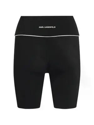 Karl Lagerfeld Contrast Piping Shorts