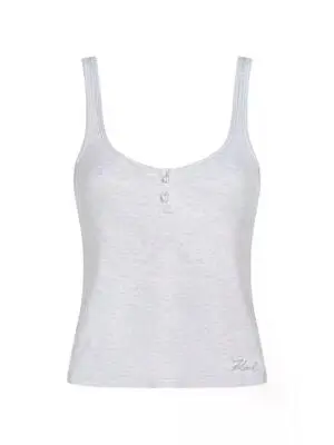 Karl Lagerfeld Scoop Neck Camis Tanks For Women