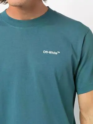 Off-White Chain-link Arrows-print T-shirt