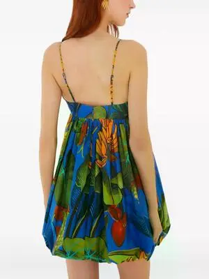 Farm Rio Banana Grapes Mini Dress