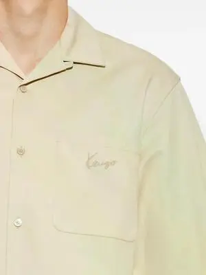 Kenzo Logo-embroidered Shirt